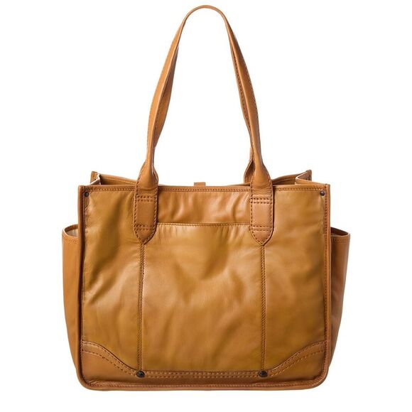 Frye | Bags | Frye Campus Leather Tote Orange | Poshmark
